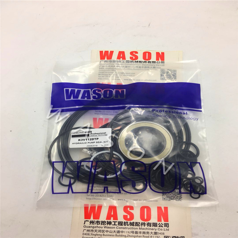 K3V112BDT Hydraulic Pump Seal Kit SK200-3/5,SH200A3,JCB205 JCB